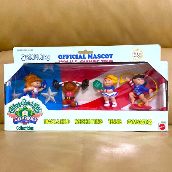 Mattel | Toys | Vtg Cabbage Patch Kids Olympikids Special Edition ...